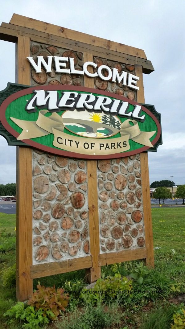 Cordwood Walls, Signs & Fences - Cordwood Construction