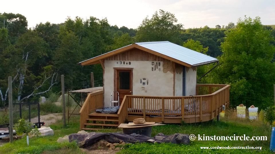 Cordwood at Kinstone Circle - Cordwood Construction