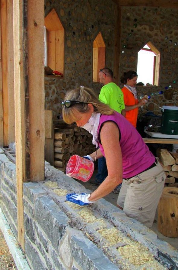 Cordwood at Kinstone Circle - Cordwood Construction