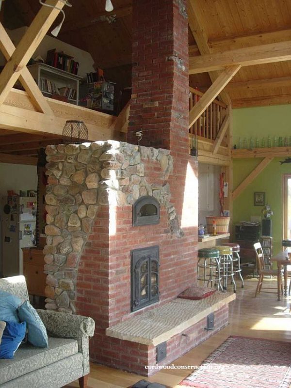 Masonry Heaters & Wood Stoves for Cordwood Homes - Cordwood Construction