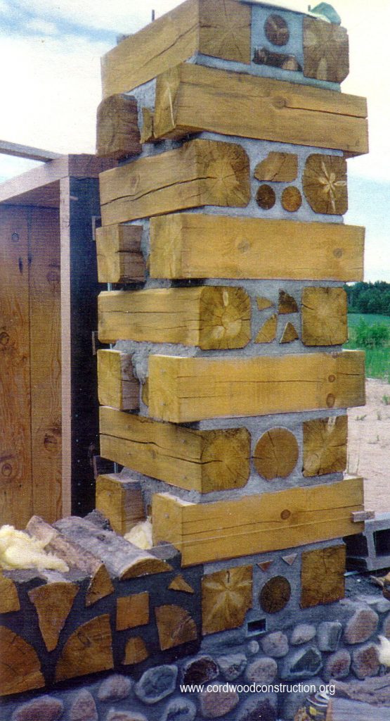 Easy Peasy Stackwall Corners with Cordwood - Cordwood Construction