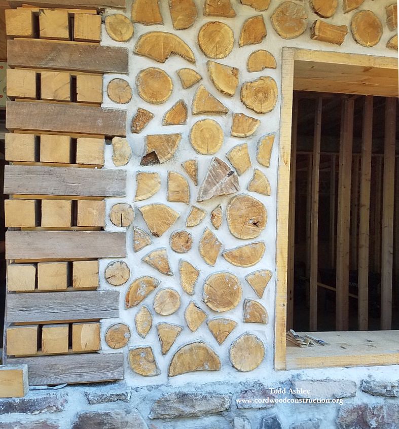 Easy Peasy Stackwall Corners with Cordwood - Cordwood Construction